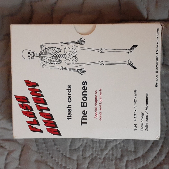 Bryan Edwards | Other | Bones Flashcards | Poshmark